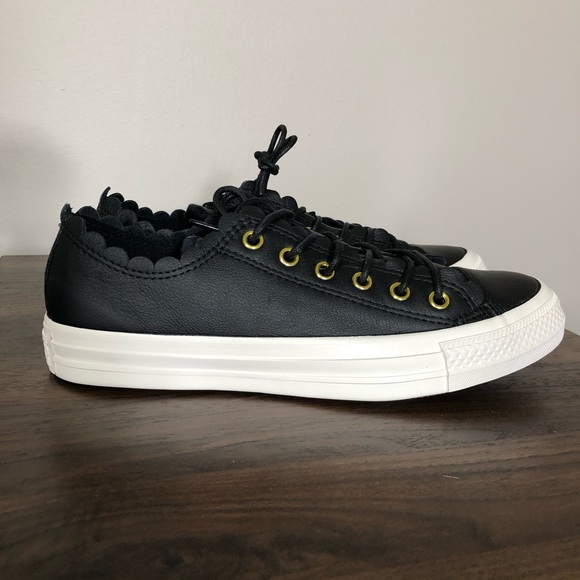 Converse | Shoes | New Converse Chuck Taylor Frilly Thrills 65 7 | Poshmark